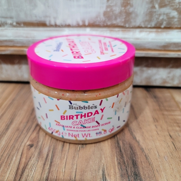 Bubbles | Bath & Body | Nwt Exfoliate Birthday Cake Body Scrub | Poshmark